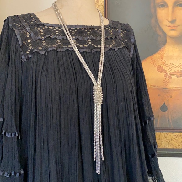 Jewelry | Double Strand Silver Bolo Necklace | Poshmark